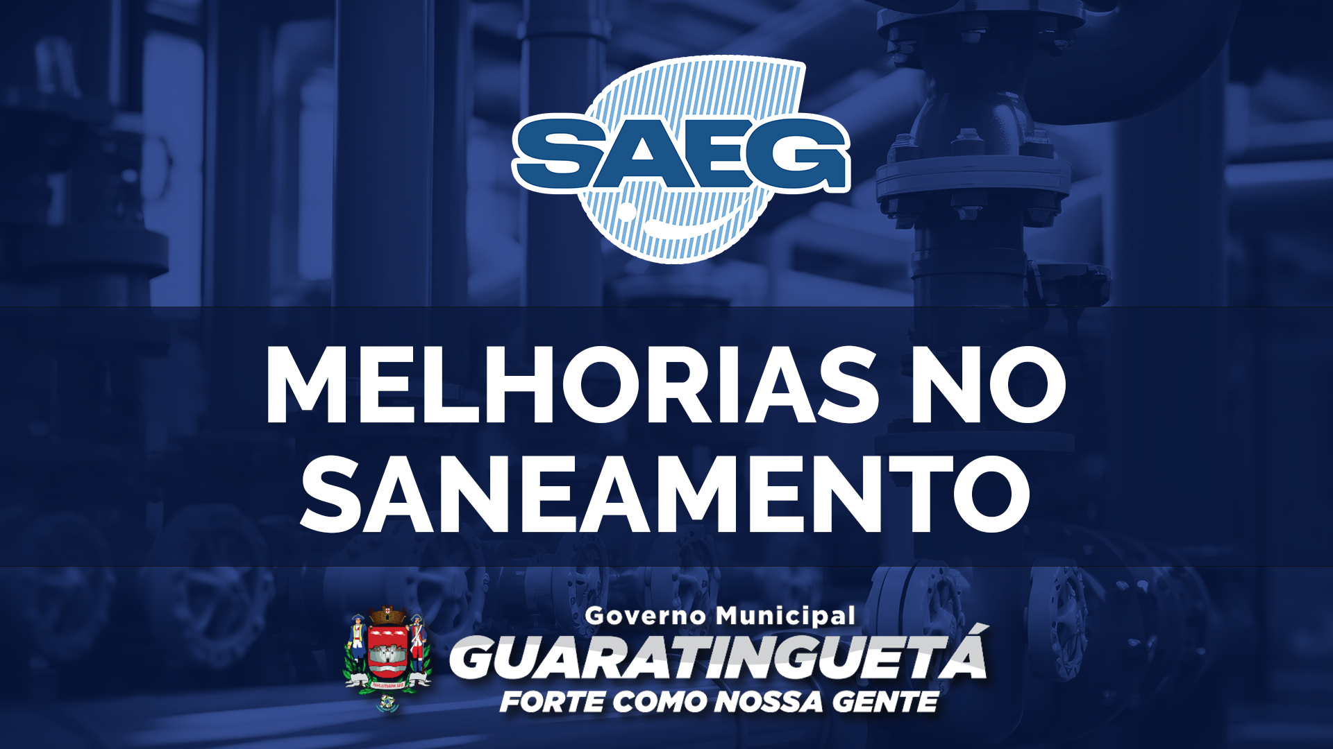 SAEG realiza nova Interligação na Rede de Bombeamento - SAEG