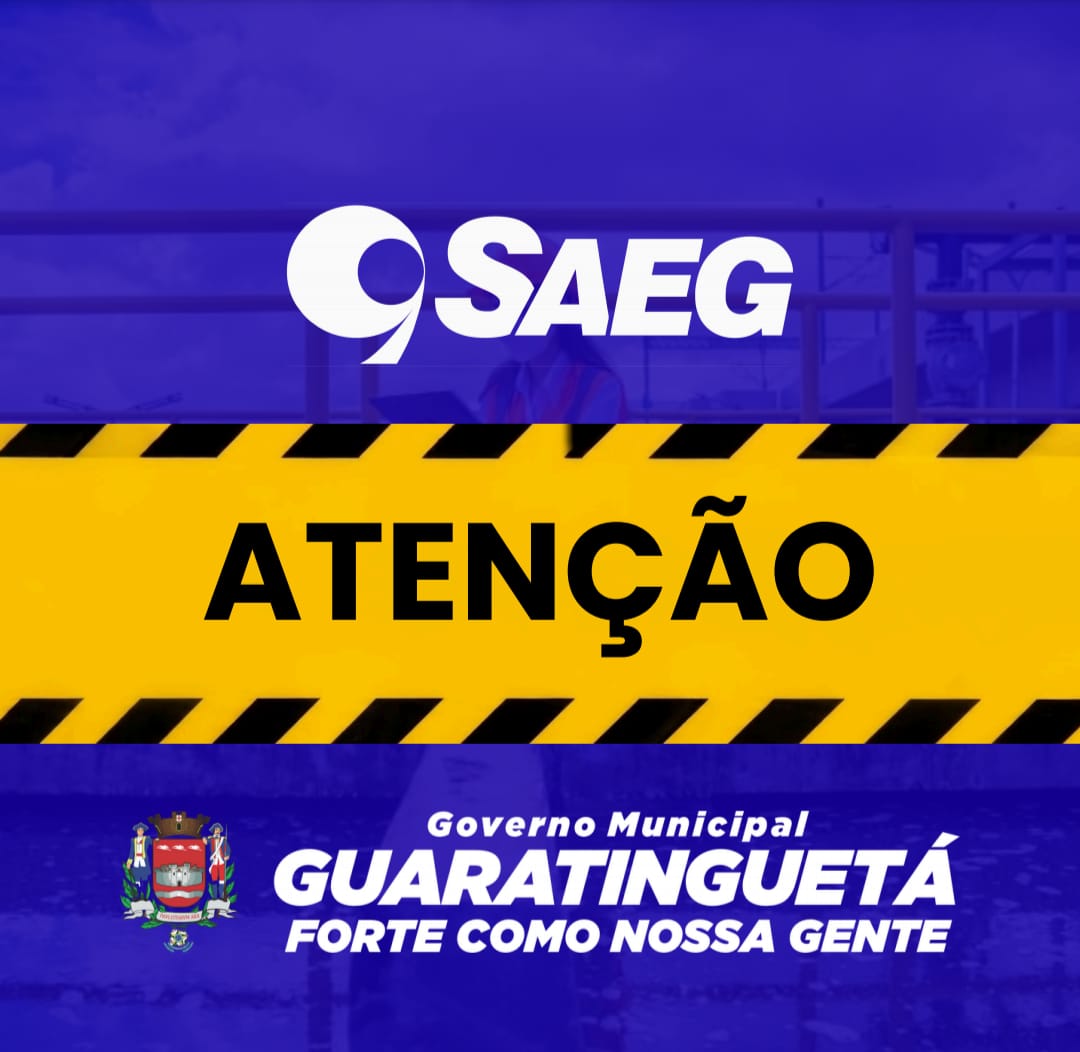 Atenção: Manutenção Emergencial no Reservatório Mantiqueira (04/04) - SAEG